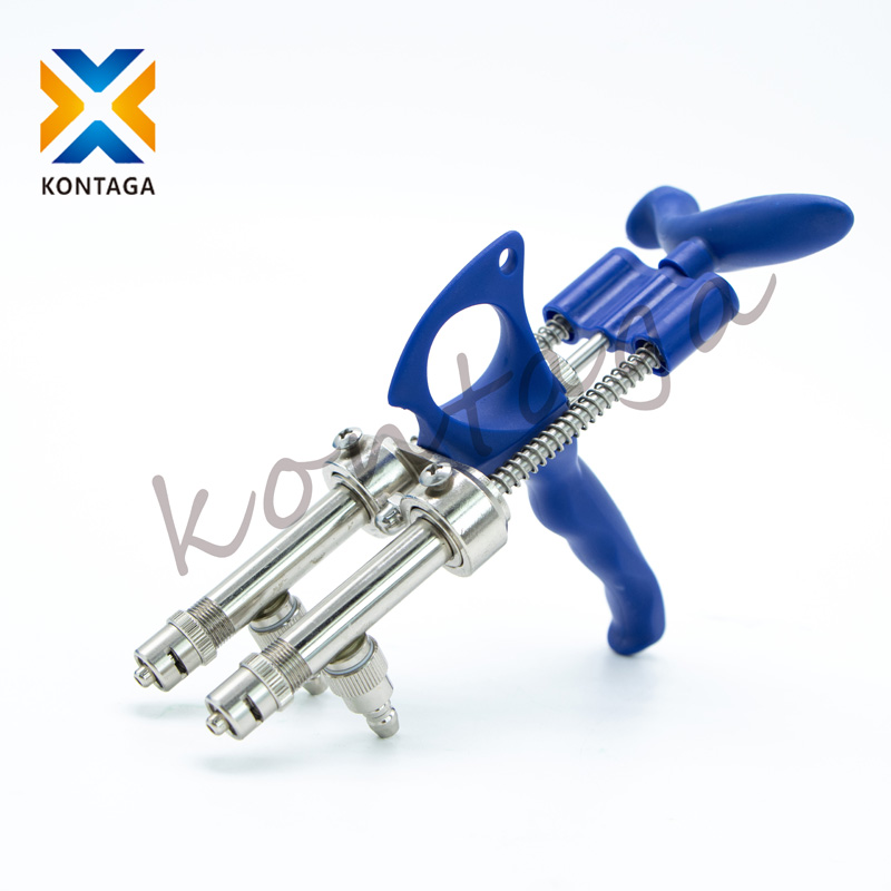China KTG030 Continuous Syringe With Two Separate Cylinders ...