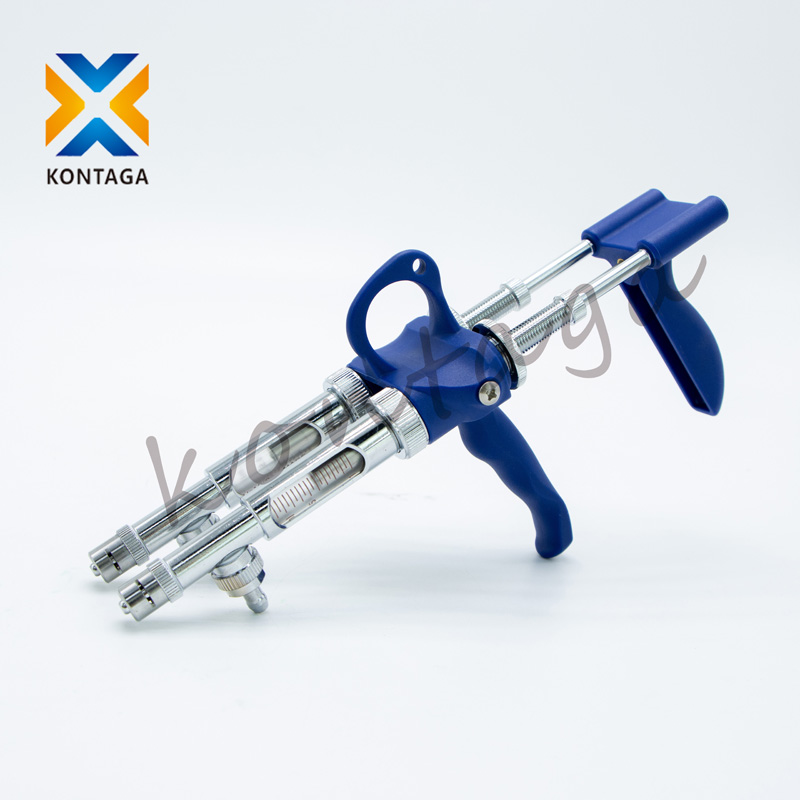 China KTG030 Continuous Syringe With Two Separate Cylinders ...