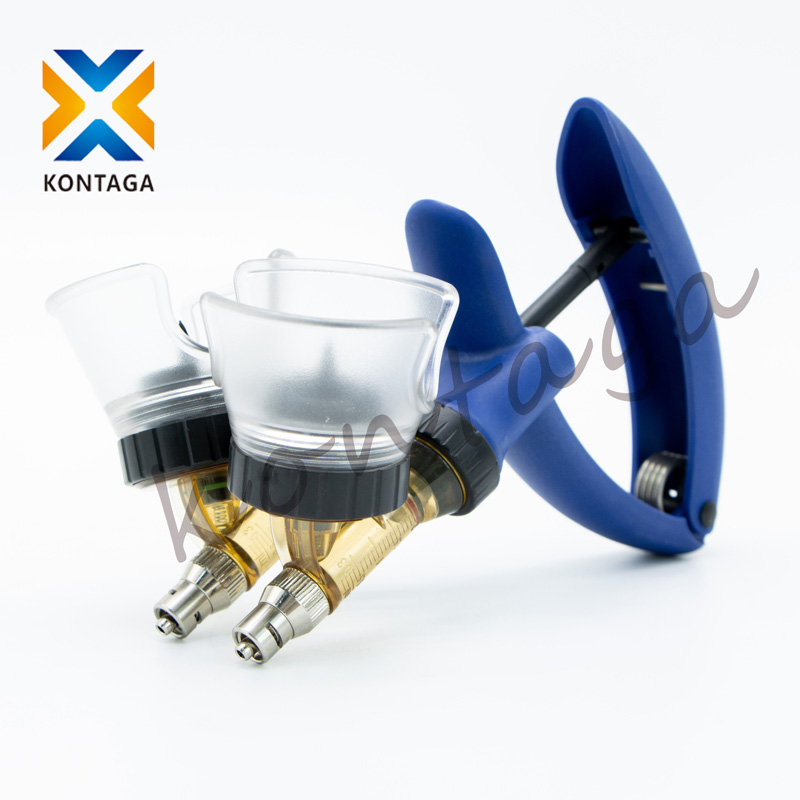 China KTG036 Continuous Syringe With Two Separate Cylinders ...